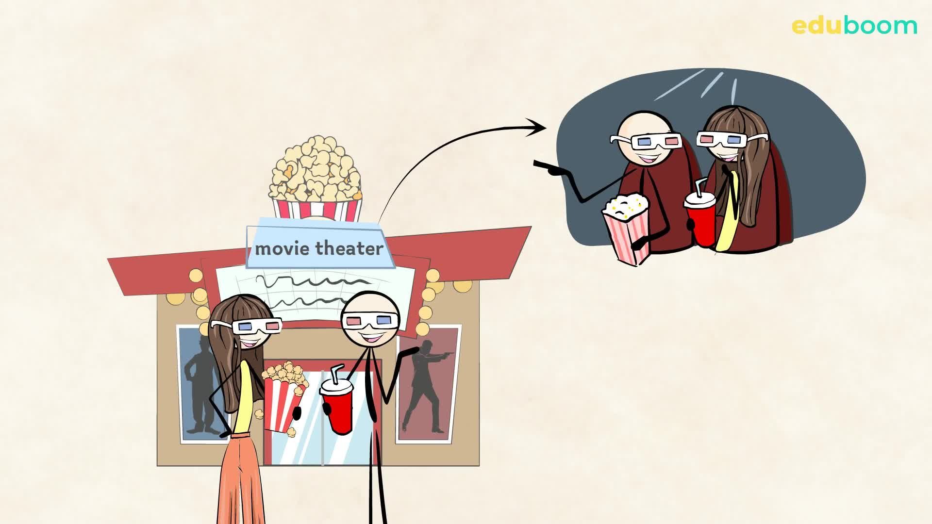 Let's go to the movies! Inglés en inglés nivel A0