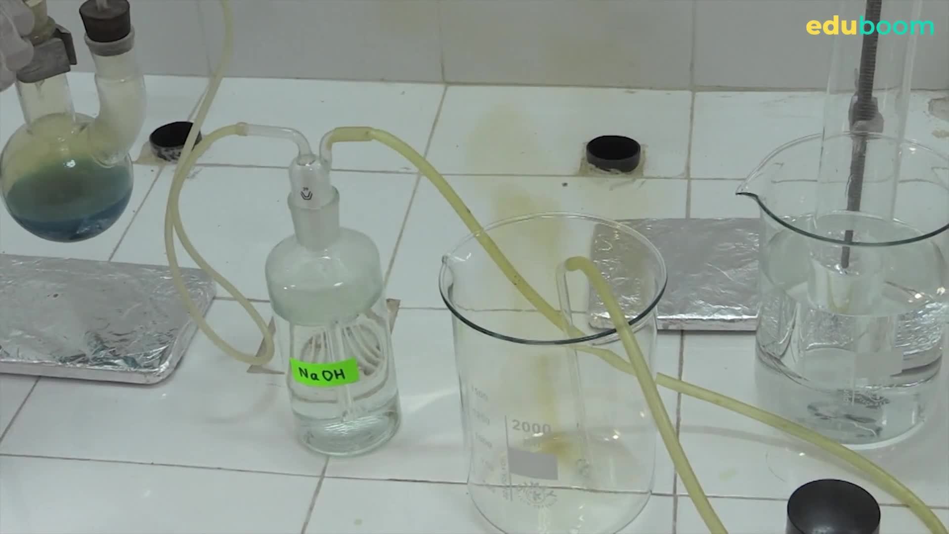 Obtención de óxido de nitrógeno a partir de cobre y ácido nítrico ...