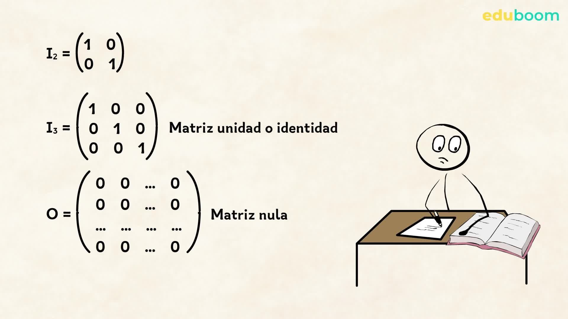 Clasificación de las matrices. Matemáticas 2 bachillerato