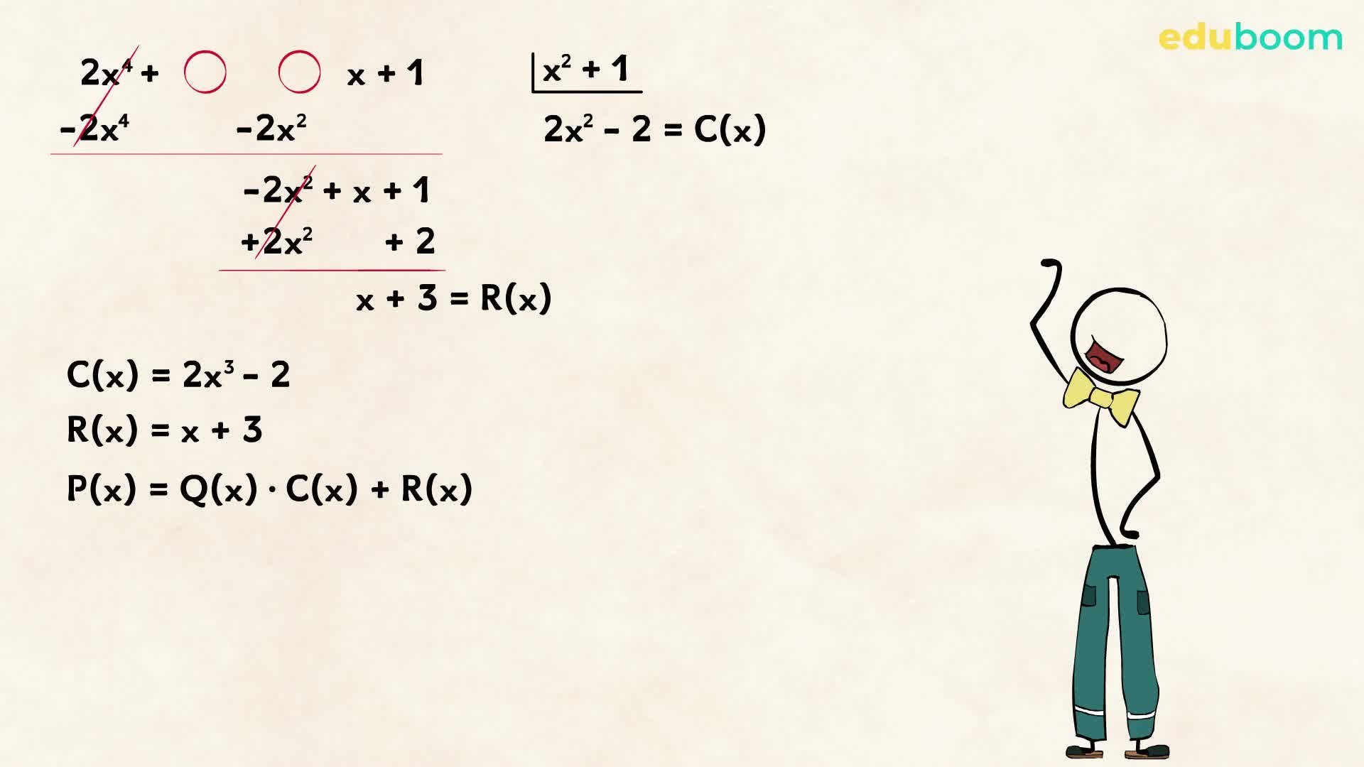 Práctico! Operaciones con polinomios. Ejercicios. Matemáticas 4 secundaria