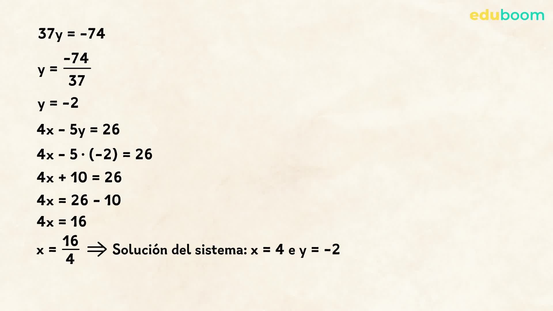 Sistemas De Ecuaciones Lineales Dos Incógnitas Parte 2 2299